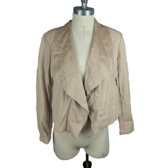 Bar III | Jackets & Coats | Bar Iii Petite Fauxleather Flyaway Jacket ...